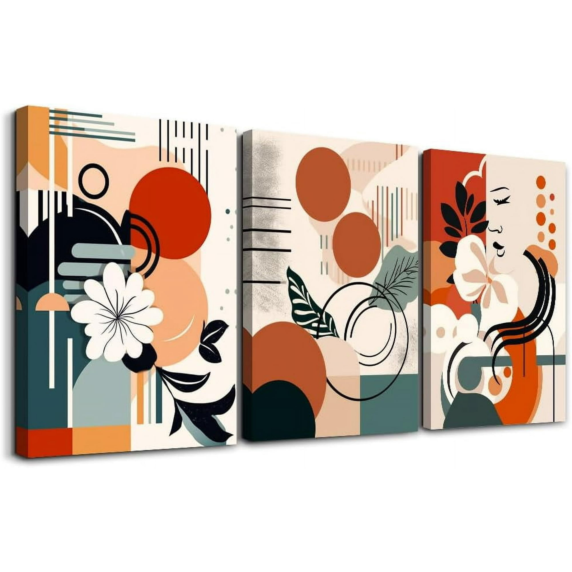 Click here for 51 Media 3 Piece Framed Canvas Art Prints Wall Art... prices