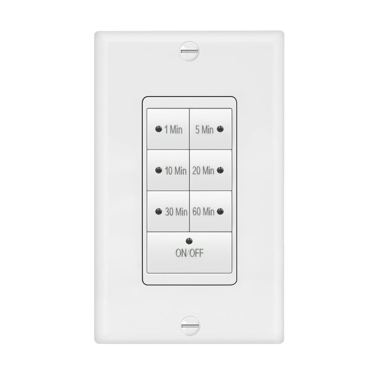 Ceiling Exhaust Fan With Timer | Shelly Lighting