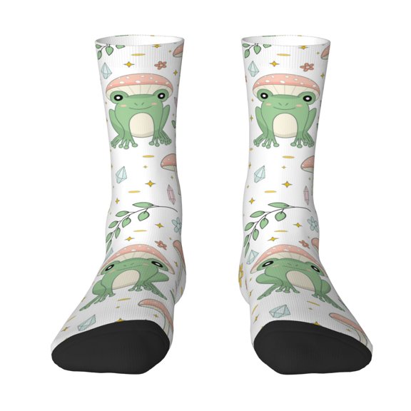 Cartoon Socks, Womens & Mens Fun Novelty Crew Character 360 Degree ...