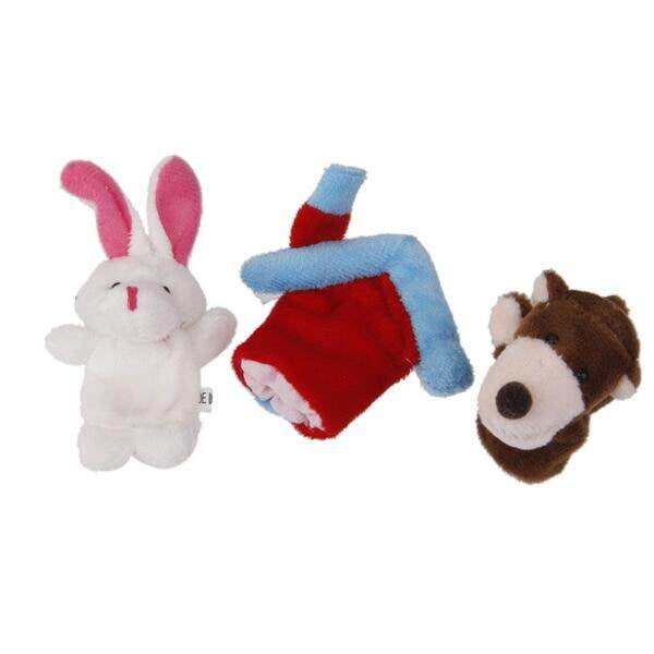 serony Set of 3pcs Finger Tale Finger Puppets Fairy Tale - Tale Finger ...