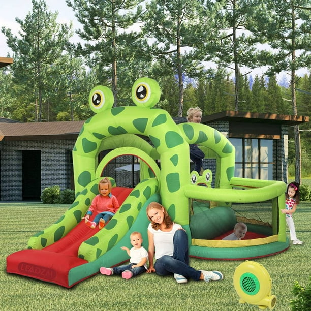 UBesGoo Kids Inflatable House Bounce Home Jumper Castle Slide Outdoor ...