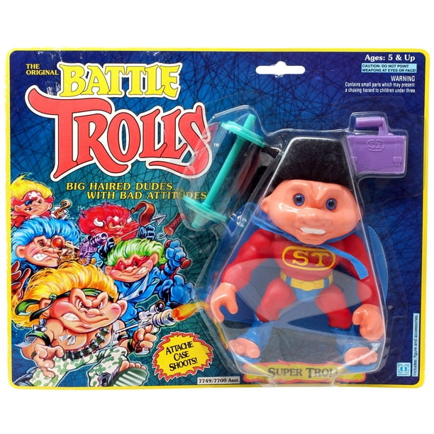 The Original Battle Trolls Super Troll Figure - Walmart.com - Walmart.com