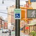 Anley Handicap Parking Sign 18 X 12 In - 40 Mil Thick Rust-Free ...