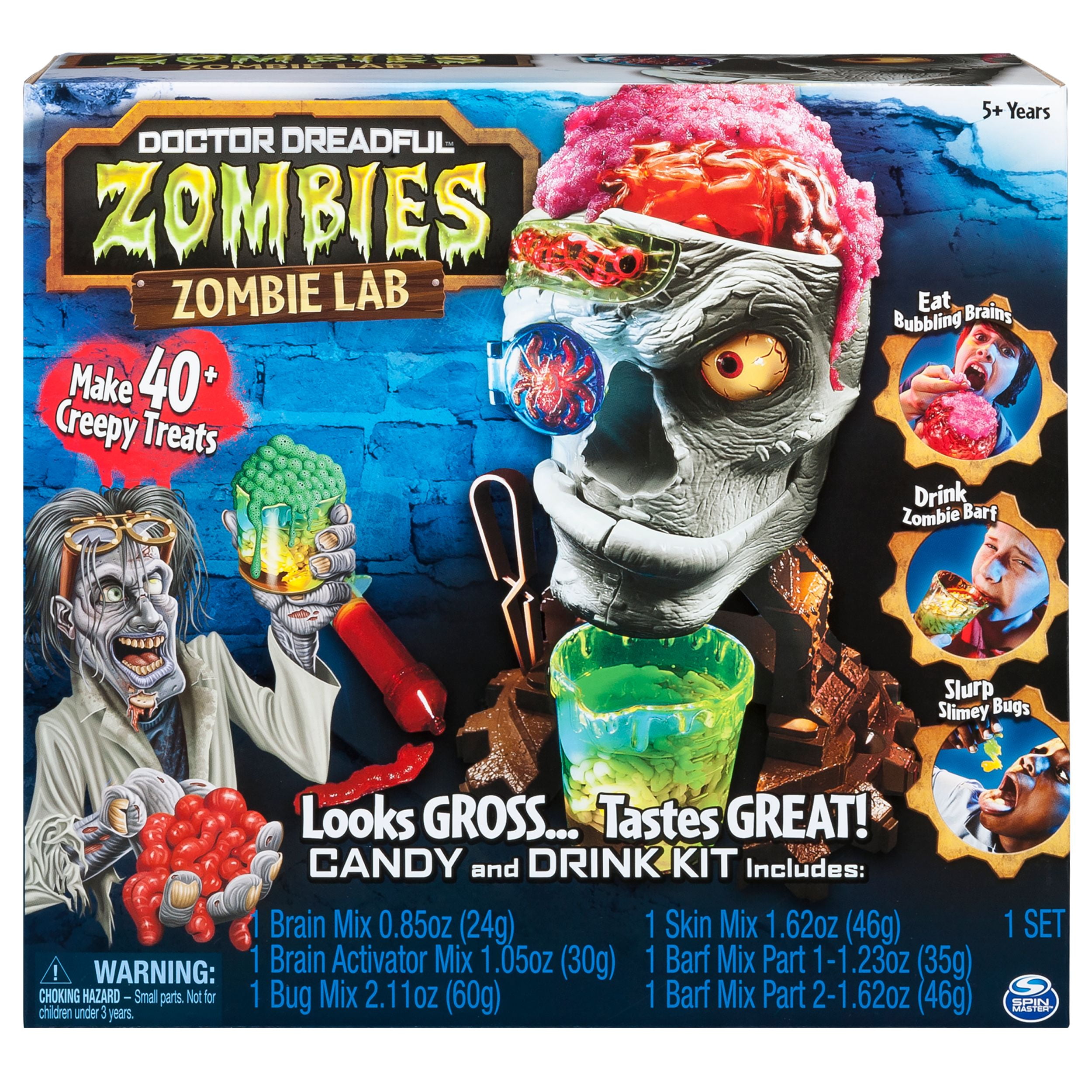Doctor Dreadful Zombies - Zombie Lab with Candy and Drink Maker ...