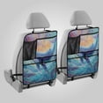 Car Back Seat Organizer Antique Nylon Fabric Thickened Waterproof Foot ...
