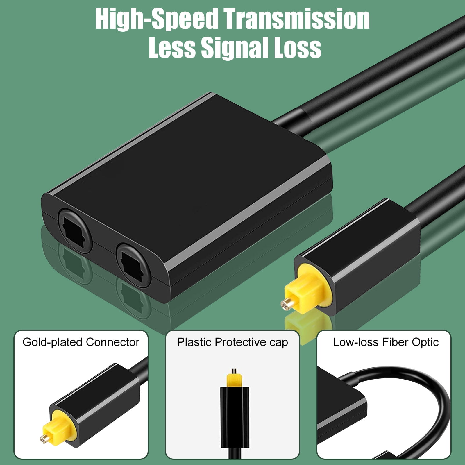 Optical Cable Splitter Walmart