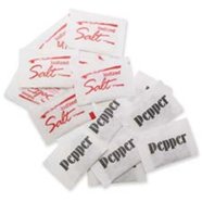 Individual Salt Packets by Salty Ernie, Iodized Table Salt, 0.6 grams ...