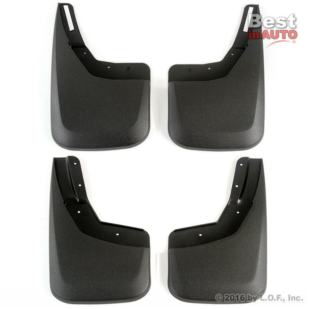 Custom Molded 4 Mud Guards 2014 2015 2016 2017 2018 Chevy Silverado Mud ...