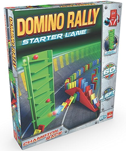 Goliath Games Domino Rally Starter Lane - Dominoes for Kids - Classic ...