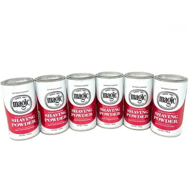 6 Pack - Magic Shaving Powder Blue Regular Strength 5 oz - Walmart.com