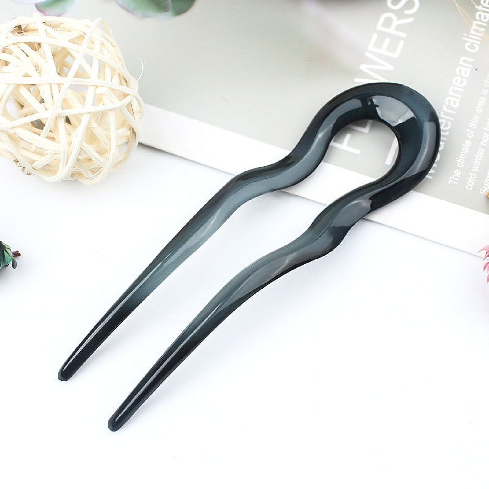Click here for Herunwer French Twist Stick Hair Fork  U Shaped Ha... prices