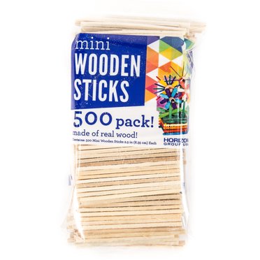 Go Create Natural Wood Craft Sticks, 1000 Count, Natural Wood - Walmart.com