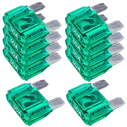 10 Pack 30 AMP Platinum APX Maxi Fuse Blade 30A Car Truck Boat Marine ...