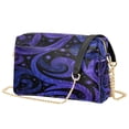 9.65"x3.35"x6.3"PU Leather Women Crossbody Purse, Waterproof Casual ...