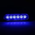 LED Strobe Warning Lights, 4Pcs 6LED Emergency Warning Lights Strobe ...