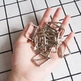 20PCS Slide Belt Connection Roller Buckles Bag Strap Adjustable Metal ...