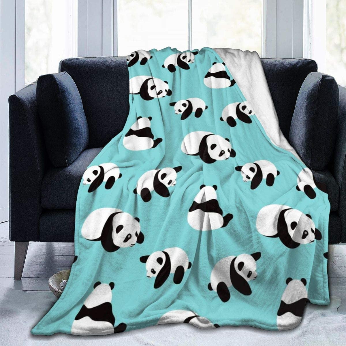 Click here for Goodthings Cute Panda Flannel Fleece Bed Blanket T... prices