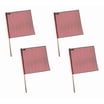 Red Safety Flags for Trucks with Dowel, DOT Compliant - 18 Inch x 18 ...