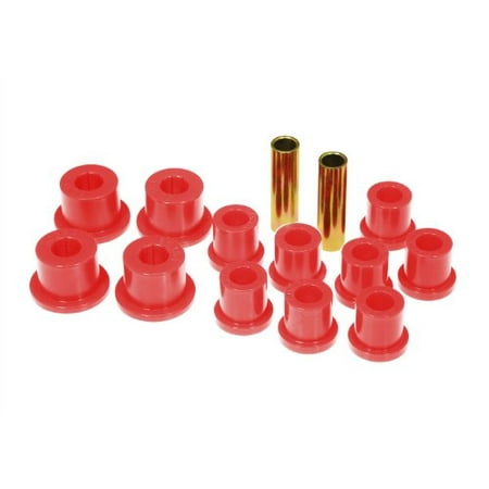Prothane 18-1002 Red Rear Spring Eye and Shackle Bushing Kit | Walmart ...