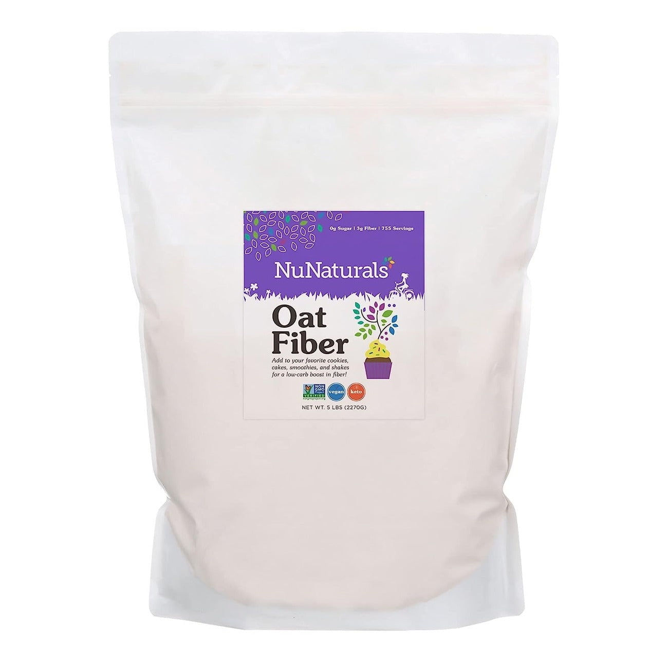 NuNaturals Oat Fiber - Walmart.com