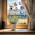 1set 12 Sheets 12 Style PVC Stickers Heat Transfer Film for Window ...