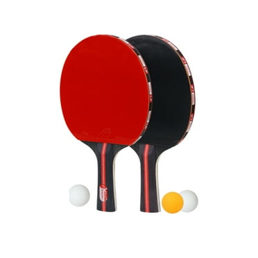 JOOLA Duo Recreational Table Tennis Racket Set with Carrying Case, 2ct ...