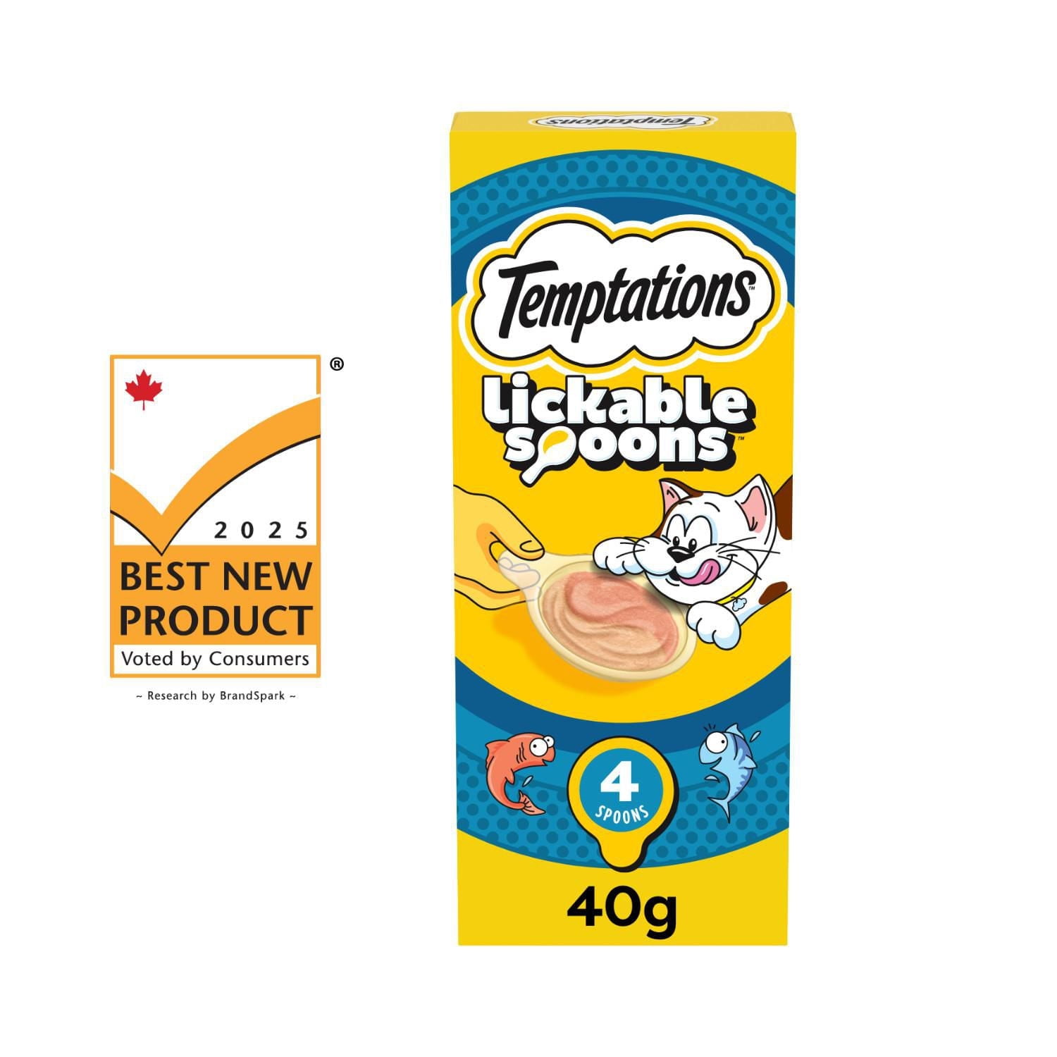 Click here for Temptations Lickable Spoons Adult Cat Treats Savou... prices