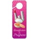 Beautification in Progress Makeup Plastic Door Knob Hanger Sign ...