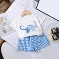 BOBOGOJP Toddler Baby Boy Summer Clothes Embroidery T-Shirt Casual ...