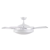 Fanaway Evo2 Retractable 4-blade Lighting with Remote Ceiling Fan ...