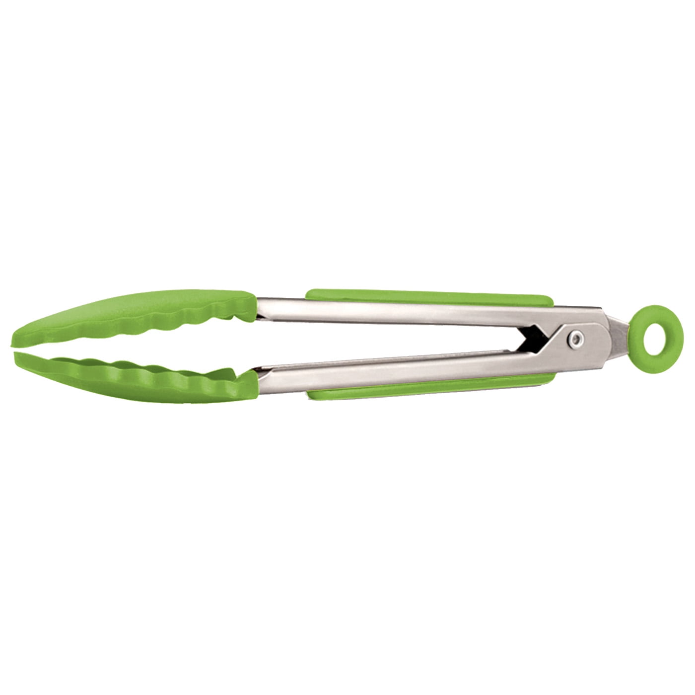 Tovolo Mini Silicone Tongs With Easy Lock Mechanism (Spring Green ...