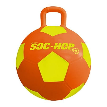 Hedstrom 55-9535 Soc Hop (Soccer Ball Hopper), Orange/Yellow, 15 Inch ...