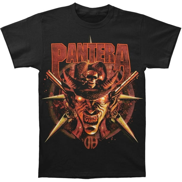 Pantera Men's Cowboy From Hell T-shirt Small Black - Walmart.com