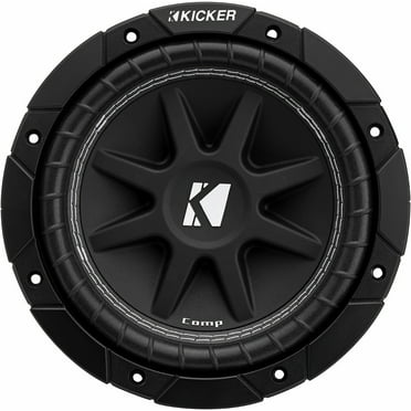 Kicker 8 Inch 4 Ohm Subwoofer in 45CWTB84 Car Audio Tube Enclosure w ...