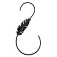12-inch Leaf S-Hook Bird Feeder Hanger Bracket – Rustproof, Long Metal ...