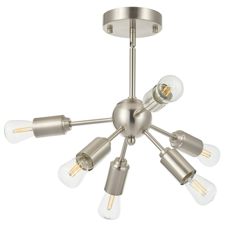 Sputnik Light For Sloped Ceiling | Shelly Lighting