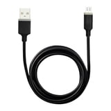 Micro Usb Car R With Data Usb Cable In Black - Walmart.com
