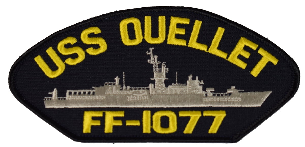 USS OUELLET FF-1077 SHIP PATCH - GREAT COLOR - Veteran Owned Business ...