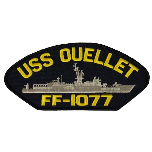 USS OUELLET FF-1077 SHIP PATCH - GREAT COLOR - Veteran Owned Business ...