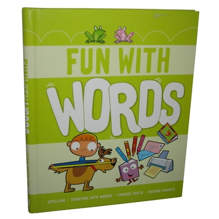 Fun With Words Spiral Bound Kids Children Spelling Words Facts Book ...