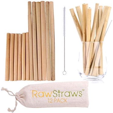 Green Stem Straws All Natural Wheat Drinking Straw, 5-inch, 100 Piece ...
