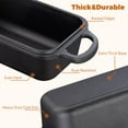 GRMImosa 2 in 1 Cast Iron Bread Loaf Pan with Lid, Loaf Pans for Baking ...