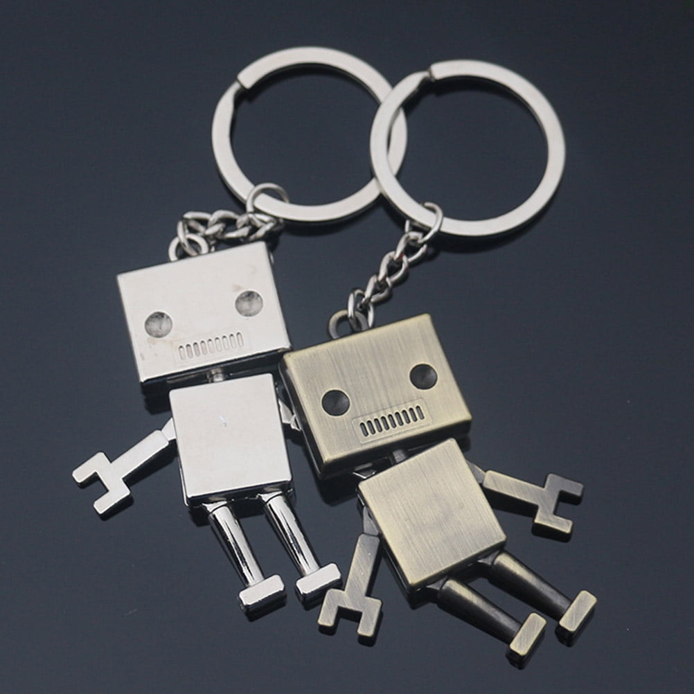 Click here for Festfends 2pcs Creative Key Chain Zinc Alloy Keych... prices