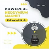 Fishing Magnet Up to 224LB , Powerful Neodymium Rare Earth Magnet with ...