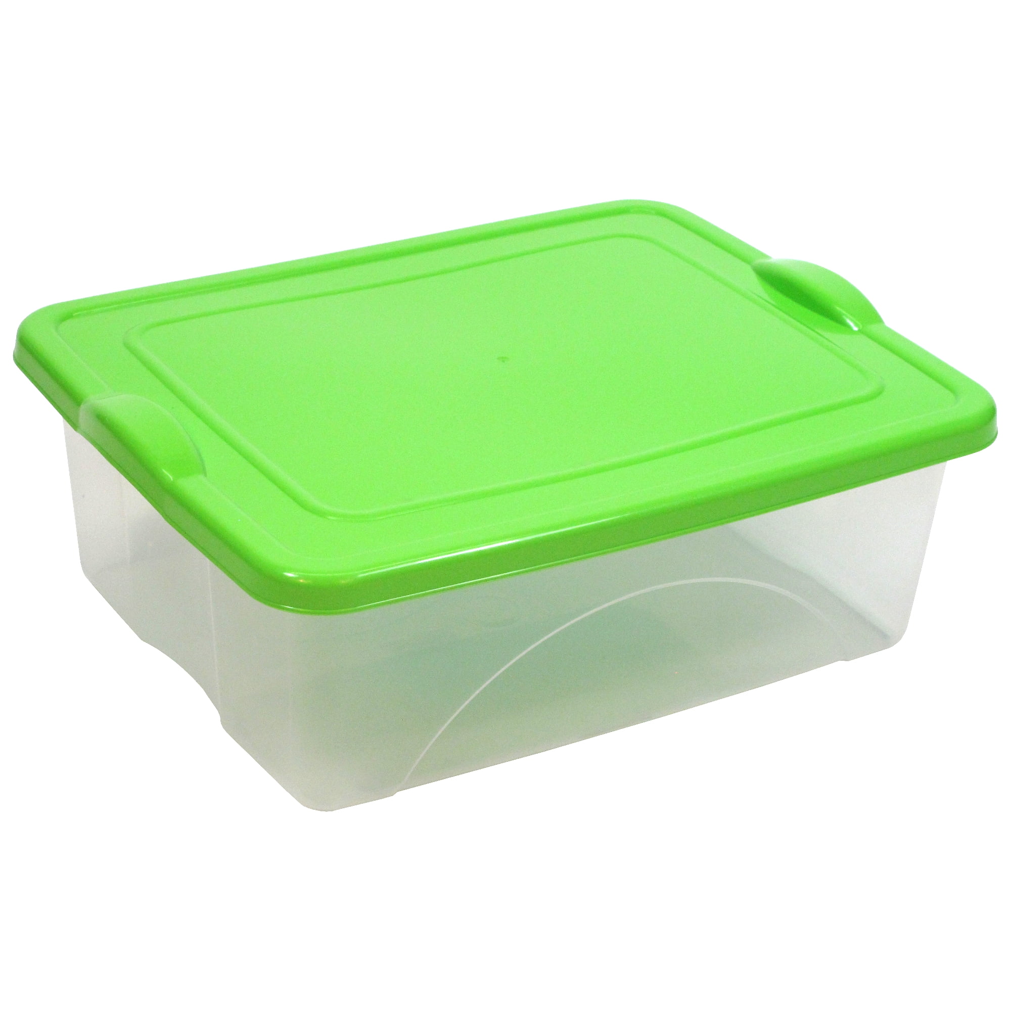 4 gallon Clearview Storage with Color Snap-On Lid - Walmart.com