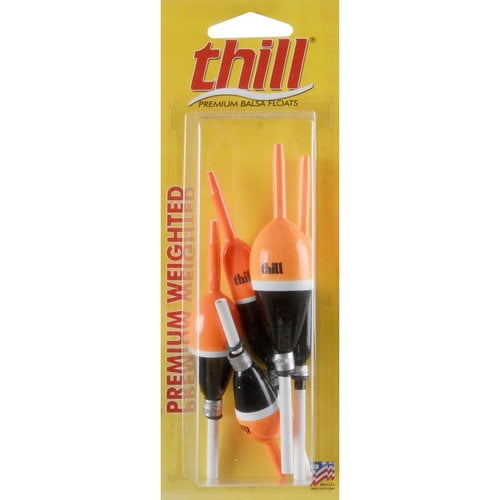 Thill Premium Weighted 5 Pack Assorted Sizes Slip Floats - Walmart.com ...