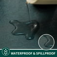 Waterproof Vinyl Tablecloth, Oil and Spill Resistant Plastic Table ...