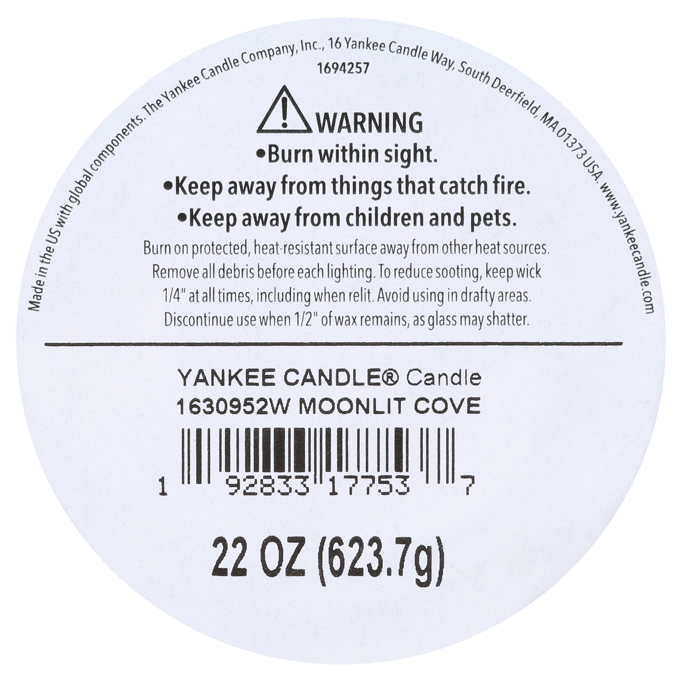 Yankee Candle Barcode