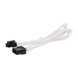 Silverstone PP07-EPS8W Sleeved Extension Power Supply Cable, 1 x 8pin ...