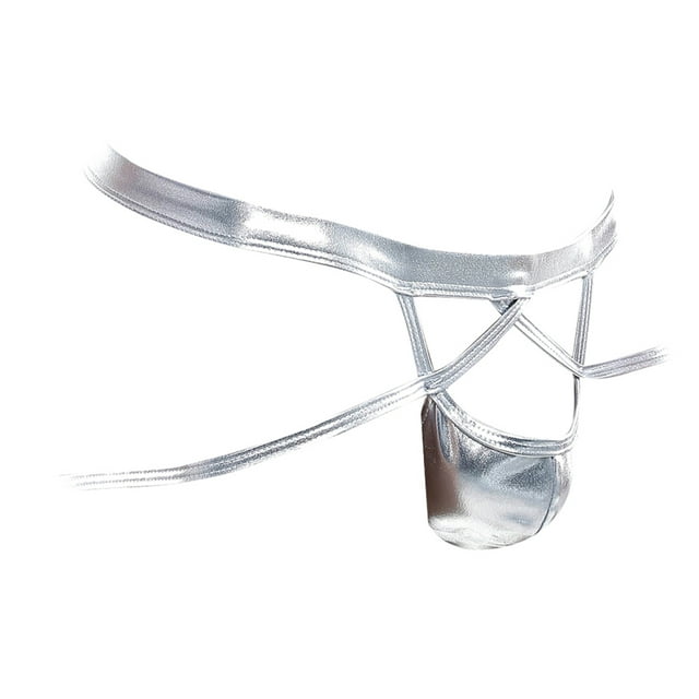 Miami Jock MJE027 Silver Jockstrap Micro Pouch Mens Sexy Fashionable ...